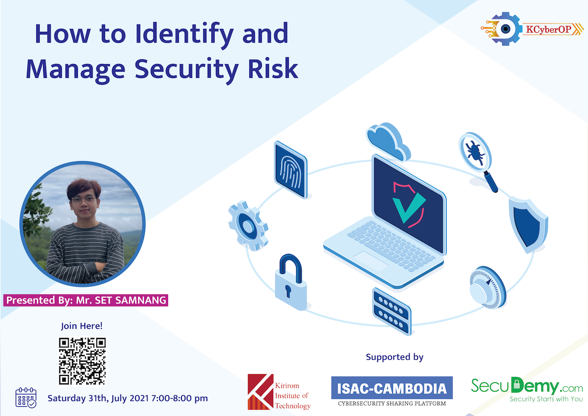 Webinar: How to identify and Manage Cybersecurity Risk – SecuDemy.com
